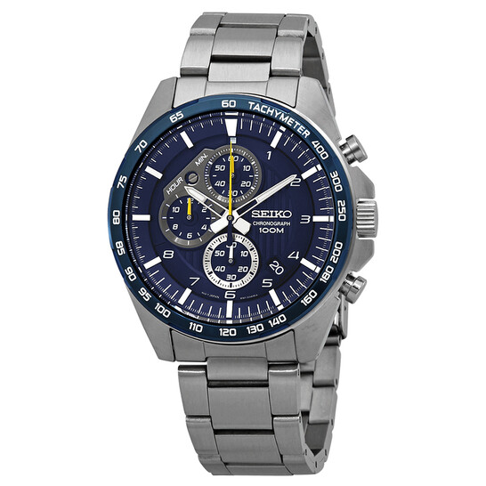 Seiko Motorsport Chronograph Blue Dial Men's Watch P1 SSB321 ...