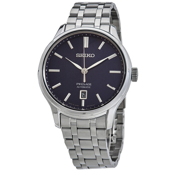 Seiko Presage Automatic Blue Dial Men's Watch SRPD41J1 - Watches ...