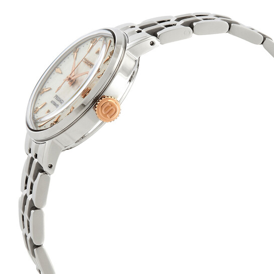 Seiko Presage Cocktail Automatic Diamond White Dial Ladies Watch ...