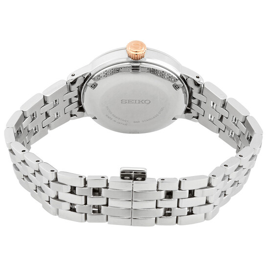 Seiko Presage Cocktail Automatic Diamond White Dial Ladies Watch ...