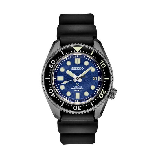 Seiko Prospex Luxe Marinemaster Automatic Blue Dial Men's Watch SLA053 ...