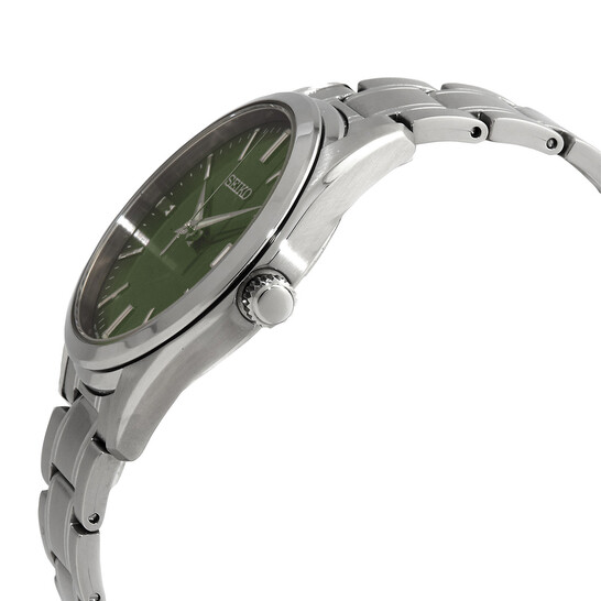 Seiko Essentials Quartz Green Dial Men's Watch SUR527 4954628247940 ...