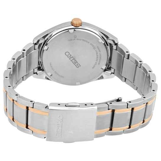 Seiko Quartz White Dial Men's Watch SUR322P1 029665201188 - Watches ...