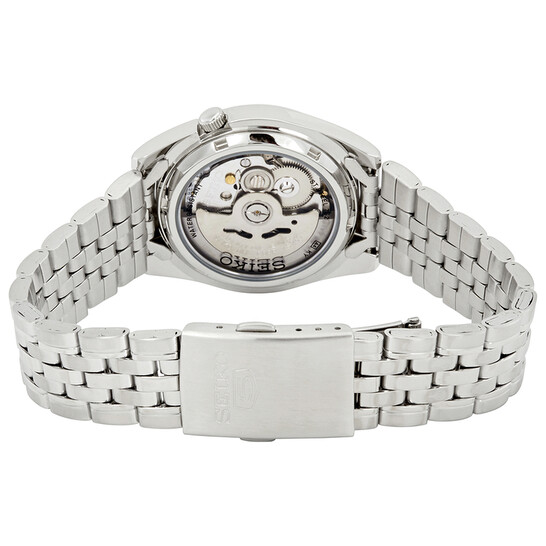 Seiko Series 5 Automatic Silver Dial Men's Watch SNK355 029665172464 ...