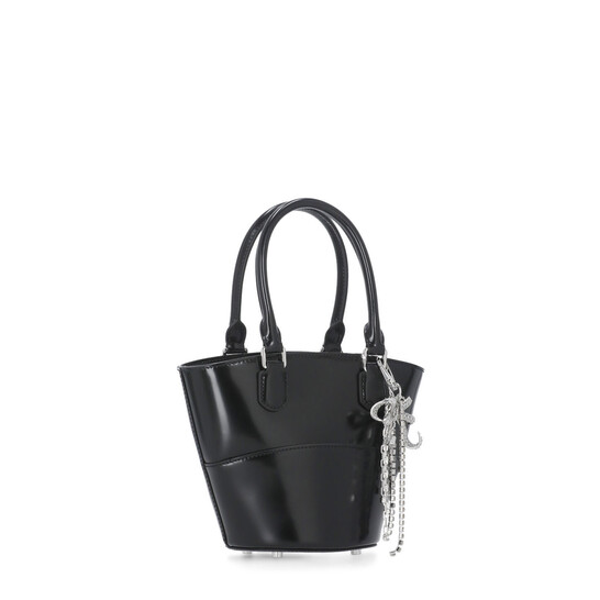 Self Portrait self-portrait Leather Shopping Bag PF25314ABCHARM TOTE BA ...
