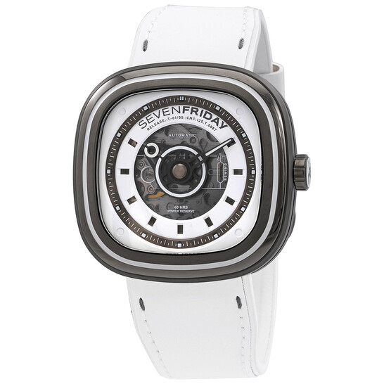 Sevenfriday Seven Friday T Series Automatic White Dial Men's Watch T1 ...