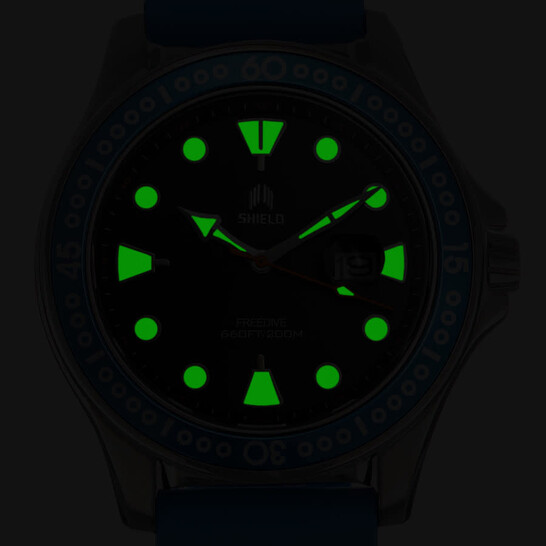 Shield Freedive Quartz Black Dial Men's Watch SLDSH115-6 840148803589 ...