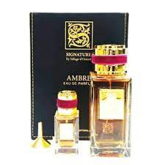 Signature Unisex Amber Gift Set Fragrances 3760294350188 - Fragrances ...