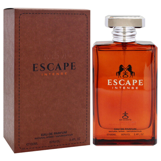 Six Scents Men's Escape Intense EDP Spray 3.4 oz Fragrances ...