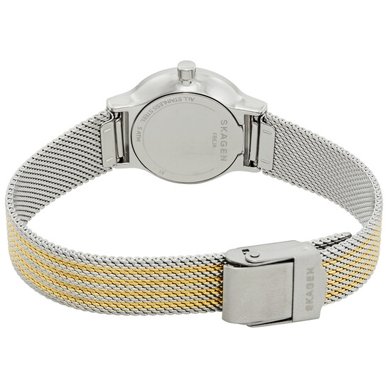 Skagen Freja Crystal White Dial Ladies Watch SKW2698 768680270839 ...
