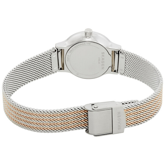 Skagen Freja Crystal White Dial Ladies Watch SKW2699 768680270846 ...