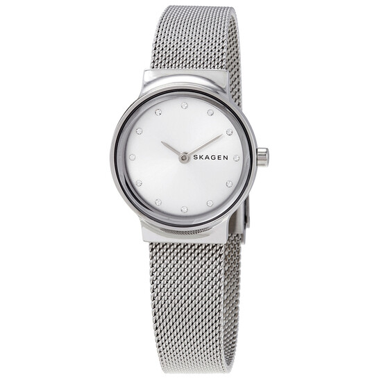 Skagen Freja Quartz Silver Dial Ladies Watch SKW2715 4549097782612 ...