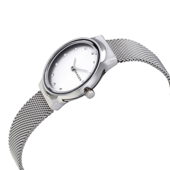 Skagen Freja Quartz Silver Dial Ladies Watch SKW2715 4549097782612 ...