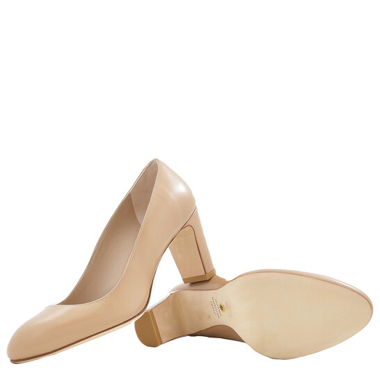 Stuart Weitzman Vida 75 Block Heel Pumps, Brand Size 35 ( US Size 4.5 ...