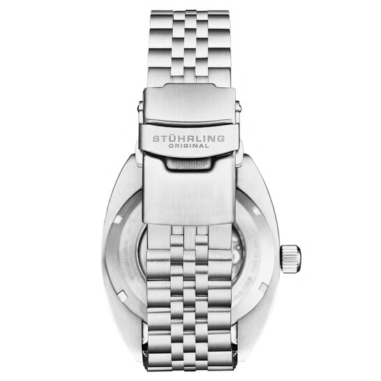 Stuhrling Original Depthmaster Automatic Black Dial Men's Watch M18014 ...