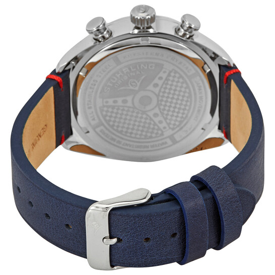 Stuhrling Original Monaco Quartz Blue Dial Men's Watch M13563 ...