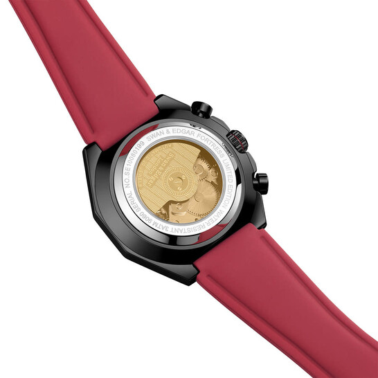 Swan & Edgar Fortress Automatic Red Dial Men's Watch SE00981 ...