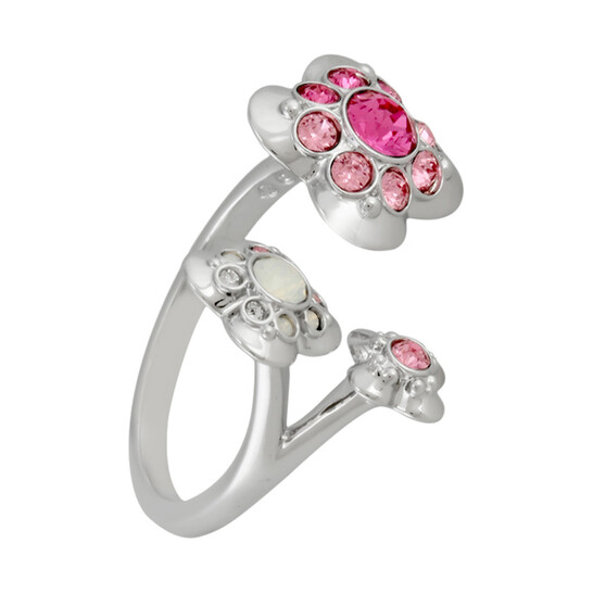 Swarovski Cherie Open Ring - Size 8 5139721-825 - Jewelry - Jomashop