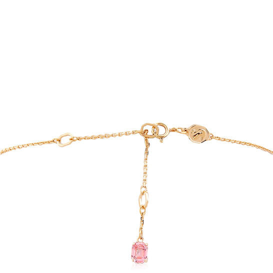 Swarovski Florere Pendant Gold Shiny Pink 5657875 9009656578759 ...