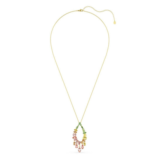 Swarovski Gema Gold-Tone Plated Crystal Necklace 5741589 9009657415893 ...