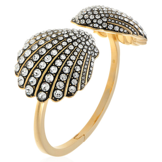 Swarovski Idyllia Shell Motif Bangle, Size L 5696935 - Jewelry, Idyllia ...