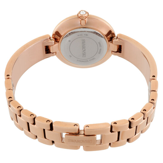 Swarovski Illumina Quartz Pink Mother of Pearl Dial Ladies Watch ...