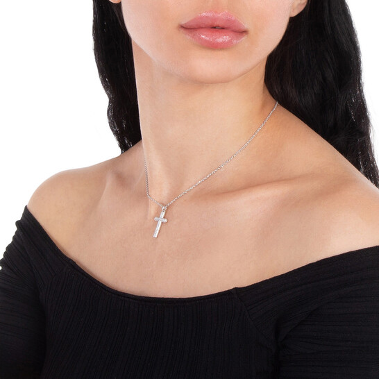 Swarovski Insigne Cross Pendant Necklace 5675577 9009656755778 - Ladies ...