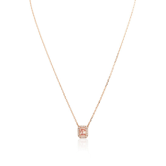Swarovski Ladies Pink Millenia Necklace 5614933 191453165054 - Jewelry ...