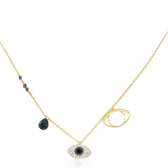 Swarovski Ladies Symbolica Evil Eye Pendant Necklace 5692178 ...