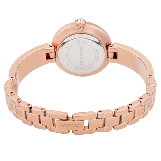 Swarovski Matrix Bangle Quartz Crystal Silver Dial Ladies Watch 5677484 ...