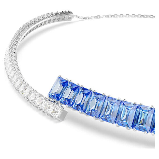 Swarovski Matrix Mixed Cuts Rhodium Plated Choker 5722464 9009657224648 ...