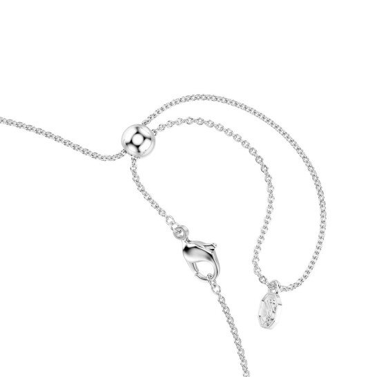Swarovski Matrix Rhodium-Plated Crystal Necklace 5751196 9009657511960 ...