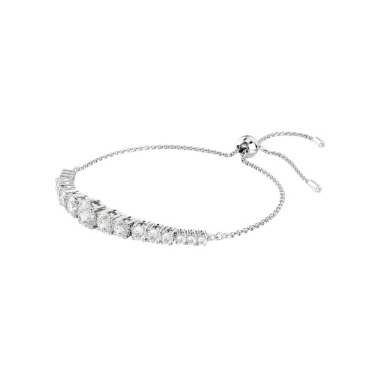 Swarovski Rhodium Plated Matrix Bracelet 5690677 9009656906774 ...