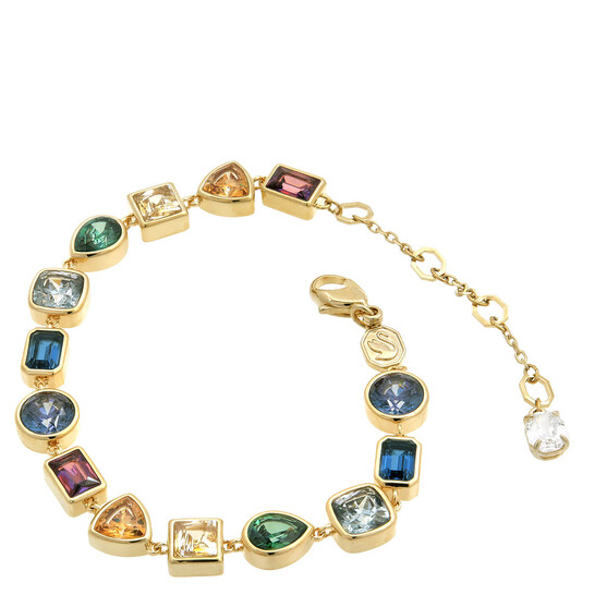 Swarovski Stilla Multicolored Tennis Bracelet 5662925 9009656629253 ...