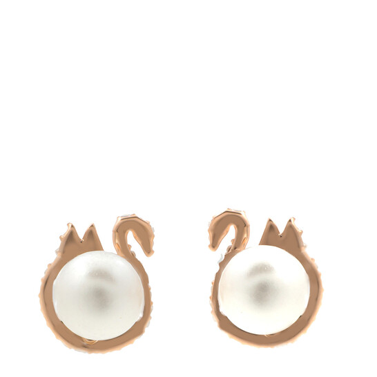 Swarovski Swan Stud Earrings 5684608 9009656846087 - Jewelry, Swan ...