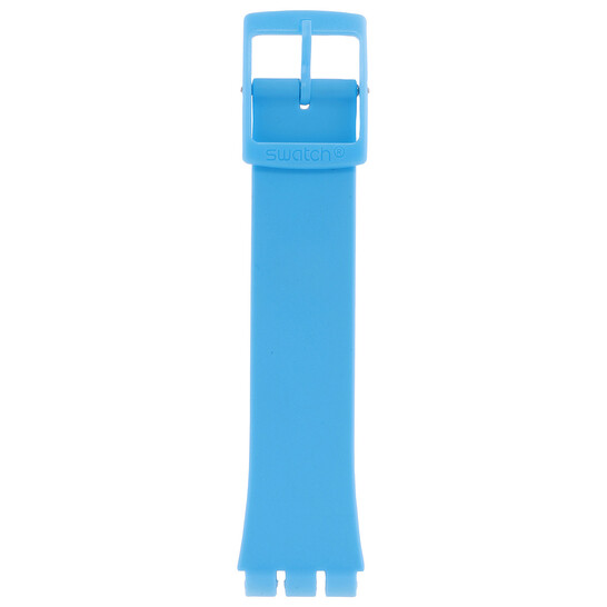 Swatch Blue Silicone Strap 12H ACM0015H12 - Men's - Jomashop