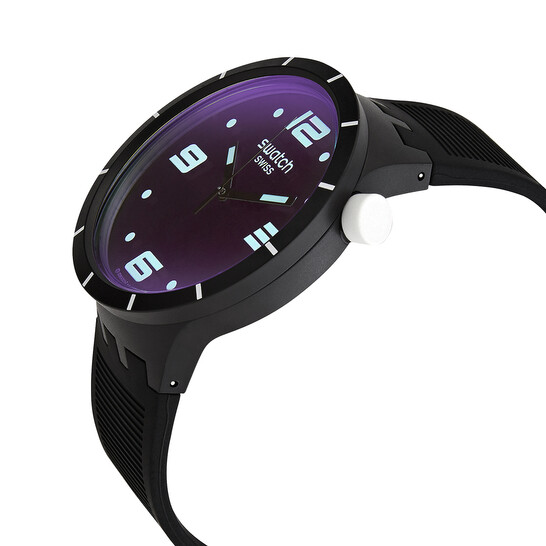 Swatch Futuristic Black Quartz Men's Watch SO27B119 7610522834637 ...