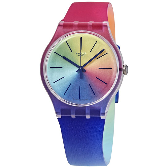Swatch Multiboost Quartz Multicolor Dial Ladies Watch SUOK143 - Watches ...