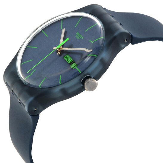 Swatch Originals New Gent Blue Rebel Blue Dial Men's Watch SO29N704 ...