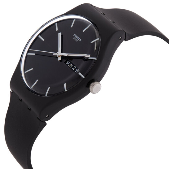 Swatch Originals Power Tracking Mono Black Black Dial Men's Watch ...