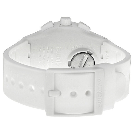 Swatch Originals Twice Again White Dial Chronograph Men's Watch SUSW402 ...