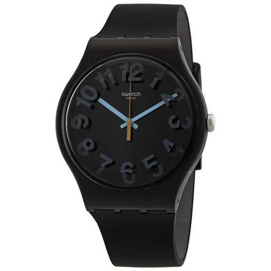 Swatch Secret Numbers Quartz Black Dial Men's Watch SUOB133 ...