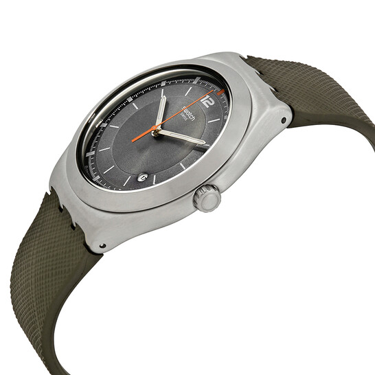 Swatch Tic-Green Grey Dial Men's Watch YWS425 054362763363 - Watches ...