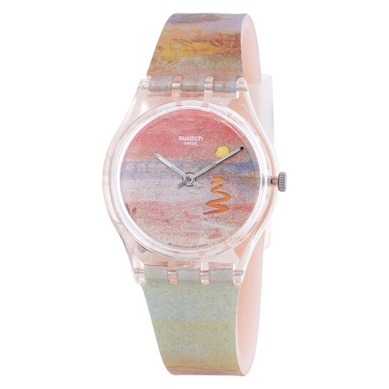 Swatch Turner's Scarlet Sunset Quartz Unisex Watch SO28Z700 - Watches ...