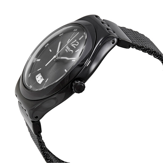 Swatch Tv Set Quartz Black Dial Men's Watch YWB405MB 7610522800038 ...