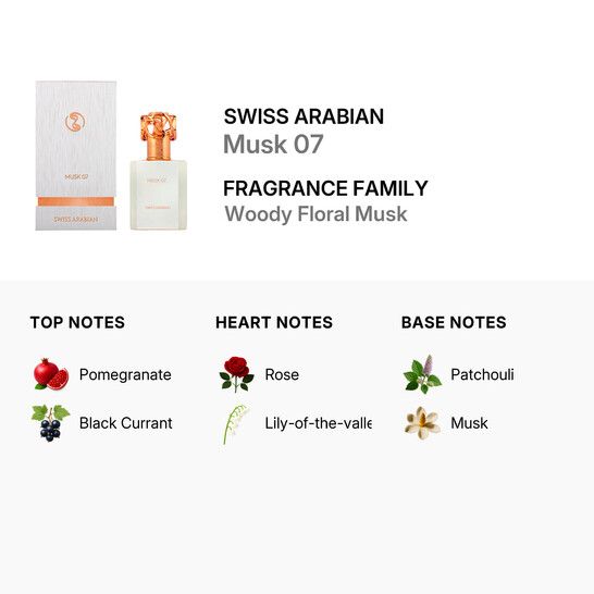 Swiss Arabian Unisex Musk 07 EDP Spray 1.69 oz Fragrances 6295124036804 ...