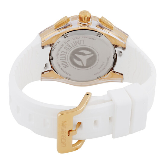 Technomarine Cruise Glitz Chronograph Quartz Crystal Gold Dial Unisex ...