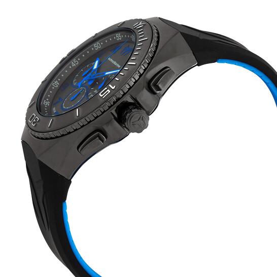Technomarine Manta Quartz Gunmetal Dial Watch TM-220019 886678924264 ...