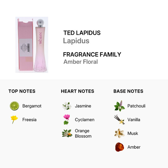 Ted Lapidus Ladies Lapidus EDT Spray 3.3 oz (Tester) Fragrances ...