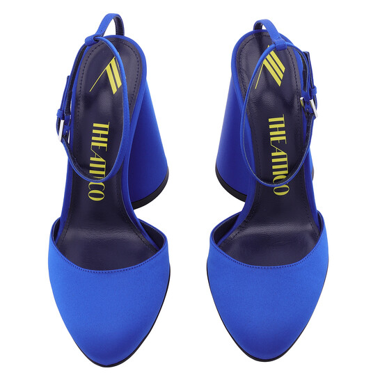 The Attico Ladies Cobalt Blue Luz Slingback Pumps, Brand Size 38 (US ...